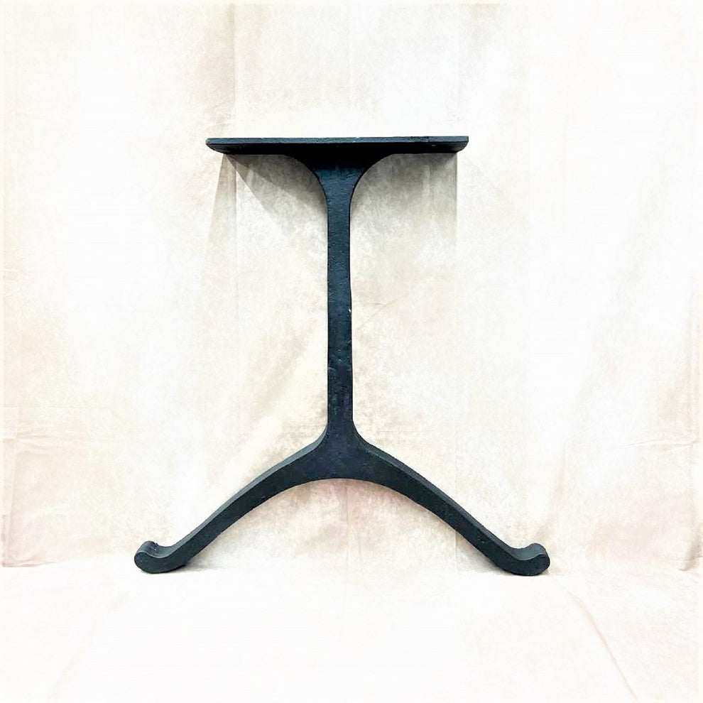 H28" x W27" Wishbone Shape Heavy Duty Cast Iron Dining Table Legs - Pa ...